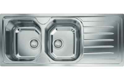 NEW Franke Ondaline Double Bowl Sink - Right Hand Drainer OLX621 RHD ...