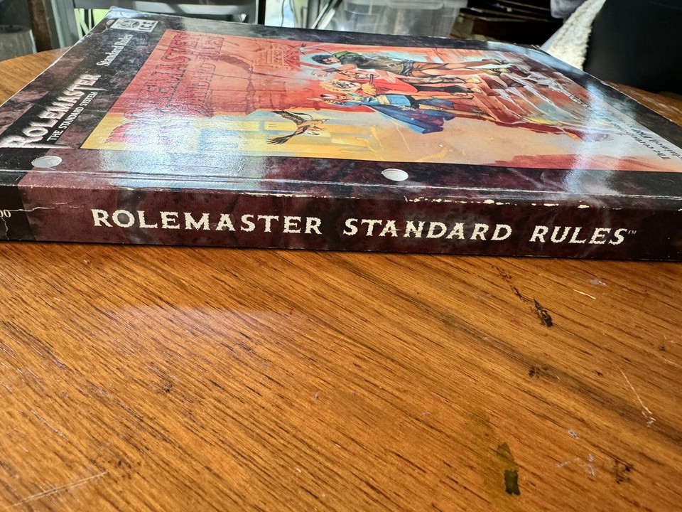ROLEMASTER STANDARD RULES SYSTEM 1995 Steve Marvin #5500 ICE Vintage D&D 9781558062337| eBay