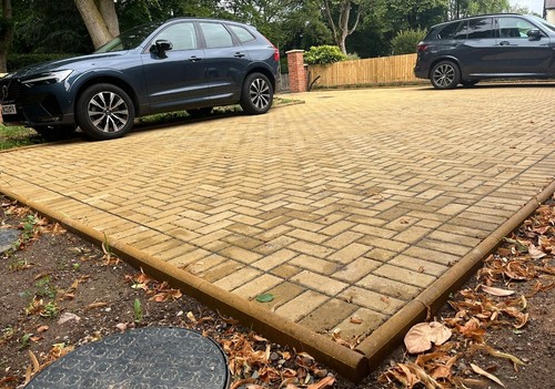 Brett Omega Buff Block Pavers (200 x 100 x 80mm) 49.96m2 Joblot | eBay UK
