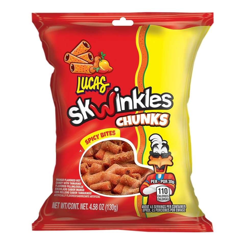 Mango Flavored Lucas Skwinkles Candy with Tamarind Filling - Perfect ...