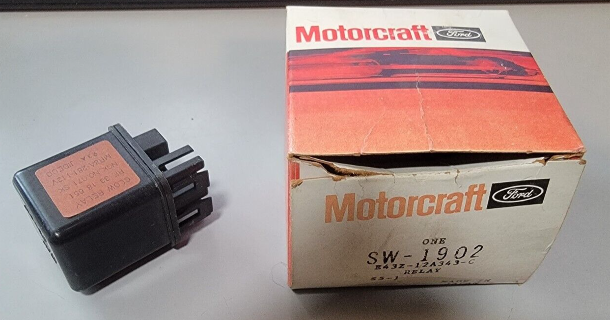 Genuine Motorcraft SW-1902 FORD E43Z-12A343-C 1984 - 1987 Ford Glow ...