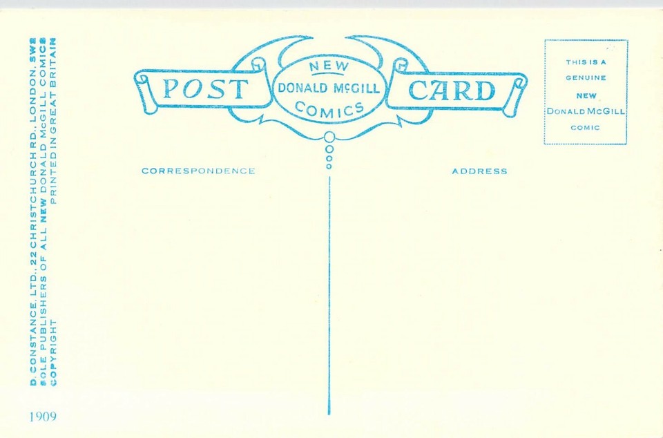 Postcard Rack Unsuitable Postcards For Mother-In-Law Donald Mcgill ...