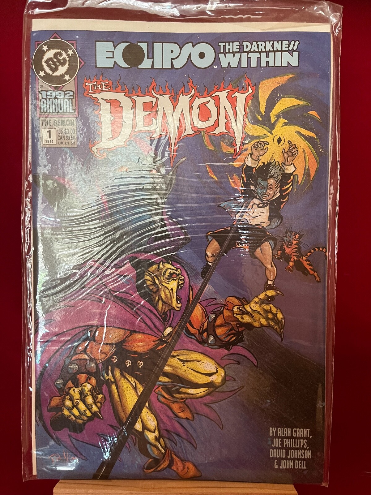 The Demon Comic Book Annual #1 Second Series DC Comics 1992 MINT/NM | eBay
