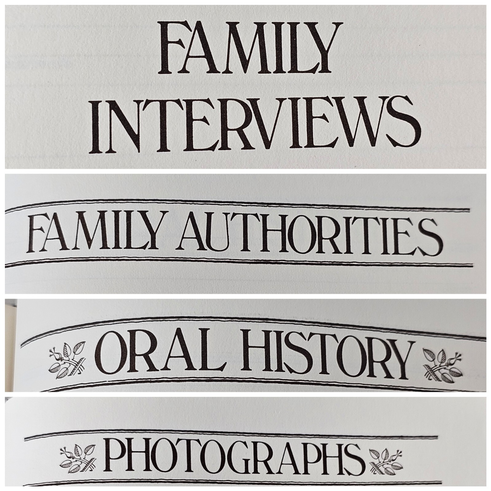 Our Family History Ancestry & family Tree Journal Genuine Bonded ...