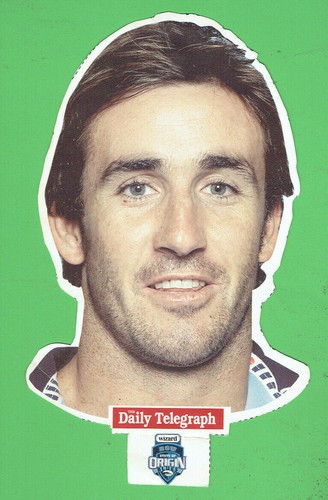 #T309. ANDREW JOHNS STATE OF ORIGIN RUGBY LEAGUE FACE MASK | eBay Australia