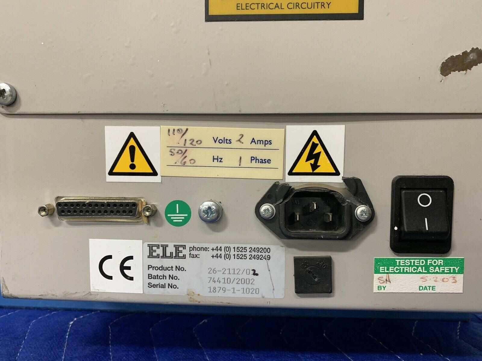 ELE International Direct Residual Shear Vane Test Machine Apparatus 26 ...