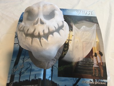 Floating Ghost Skull Halloween Haunted House Prop | eBay