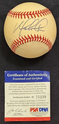 MARK QUINN Autographed Single Signed Baseball IN-PERSON KC Royals 1999 ...
