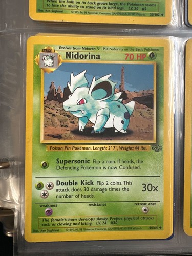 Nidorina Pokémon blue | eBay