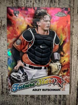 ADLEY RUTSCHMAN ROOKIE CARD - 2023 TOPPS CHROME FUTURE STARS #FS16 | eBay