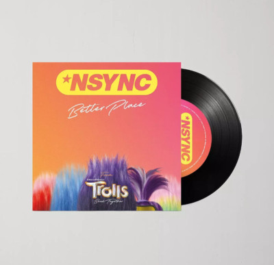 *NSYNC Better Place Trolls Band Together UO Exclusive 7" Vinyl Limited ...