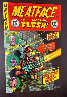MEATFACE AMAZING FLESH #1 (Monster Comics 1992) -- Independent Horror ...