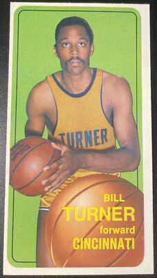 1970 Topps Basketball Bill Turner Cincinnati Royals #158 NM | eBay