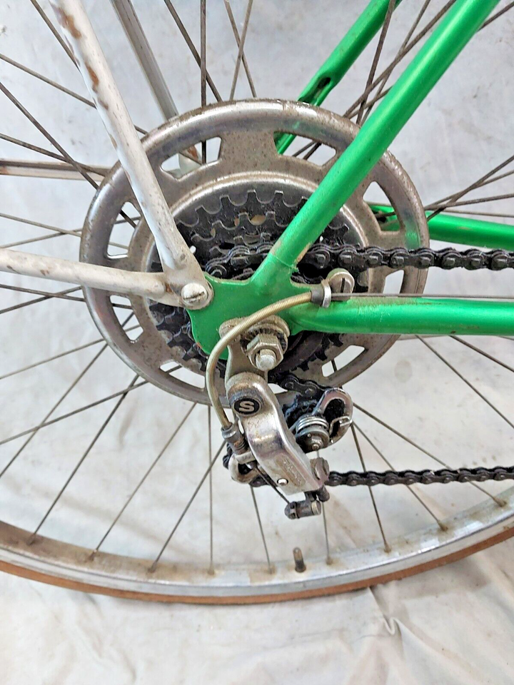 1982 Schwinn Varsity Vintage Cruiser Bike 52cm Small Green Steel USA ...