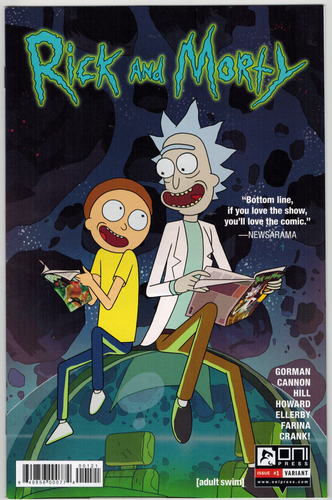 RICK and MORTY #1 Hot Topic variant Oni Press comic VF | eBay