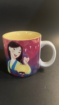 Vintage Disney Mulan Coffee Tea Mug Cup Animated Movie No Chips Not ...