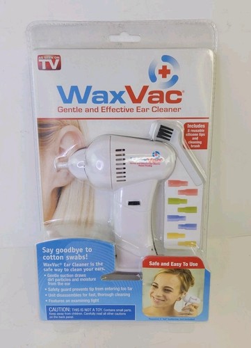 WaxVac Gentle & Effective Ear Cleaner As Seen On TV New in Package | eBay
