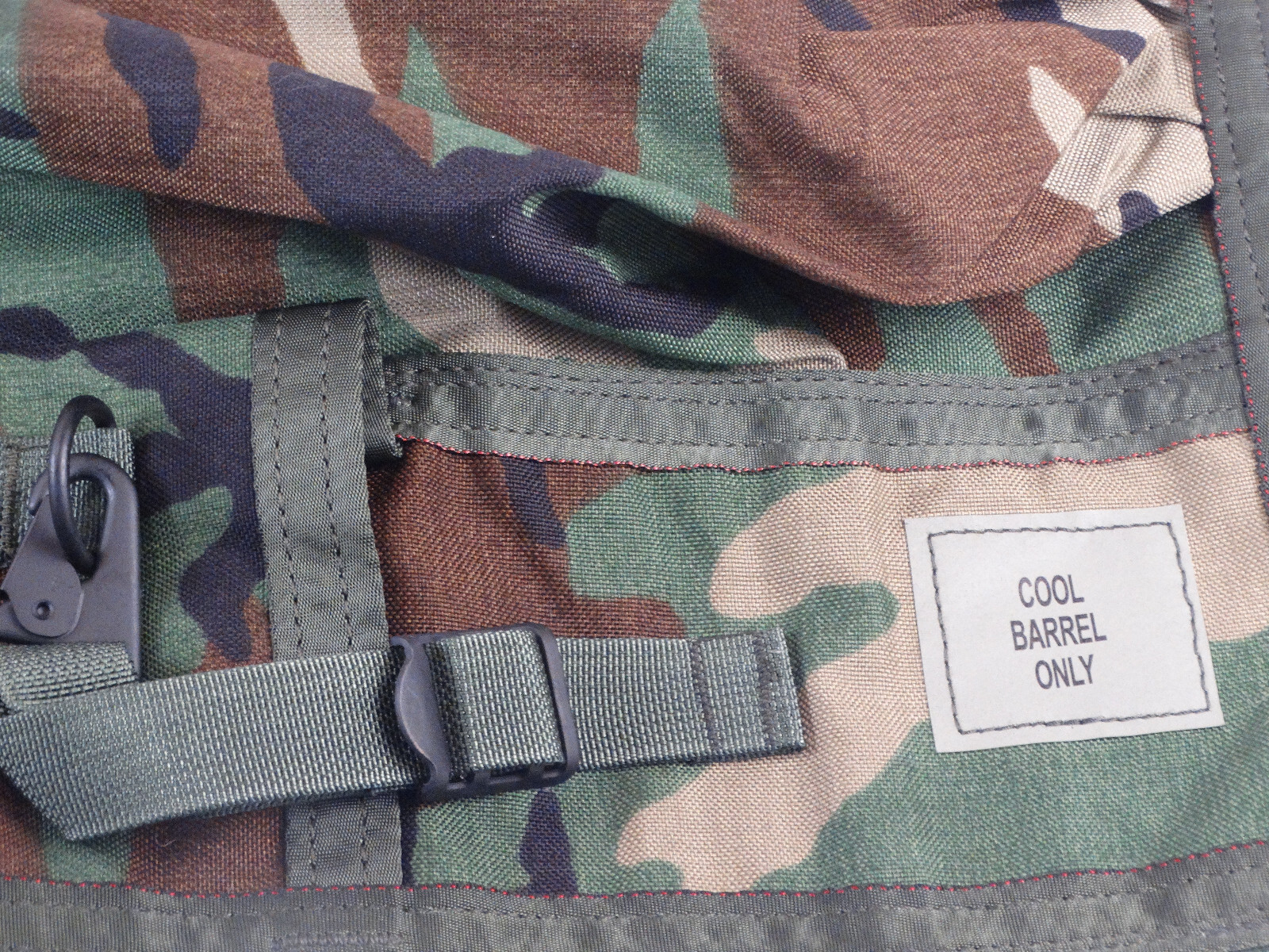 US Military M240B Woodland Camo Spare Barrel Bag NSN:1005-01-470-3006 ...