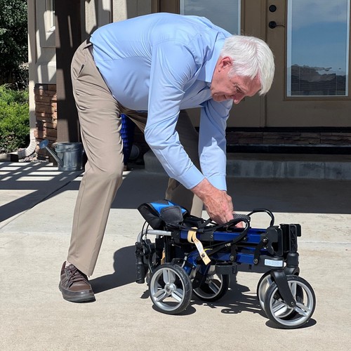 Move 3, Rollator, Lightweight small folding travel Freindly rollator ...