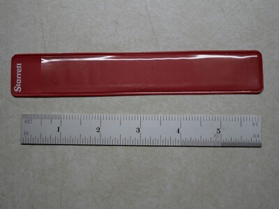 Starrett C601-6 Chrome Rule | eBay