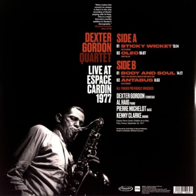 DEXTER QUARTET GORDON - ESPACE CARDIN 1977 VINYL LP NEW! 8435395502327 ...