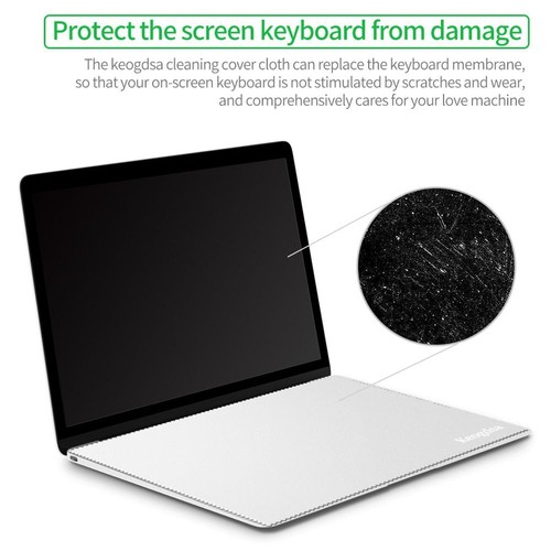 Cover Microfiber Screen Cleaning Cloth Laptop For MacBook Pro 13/15/16 ...