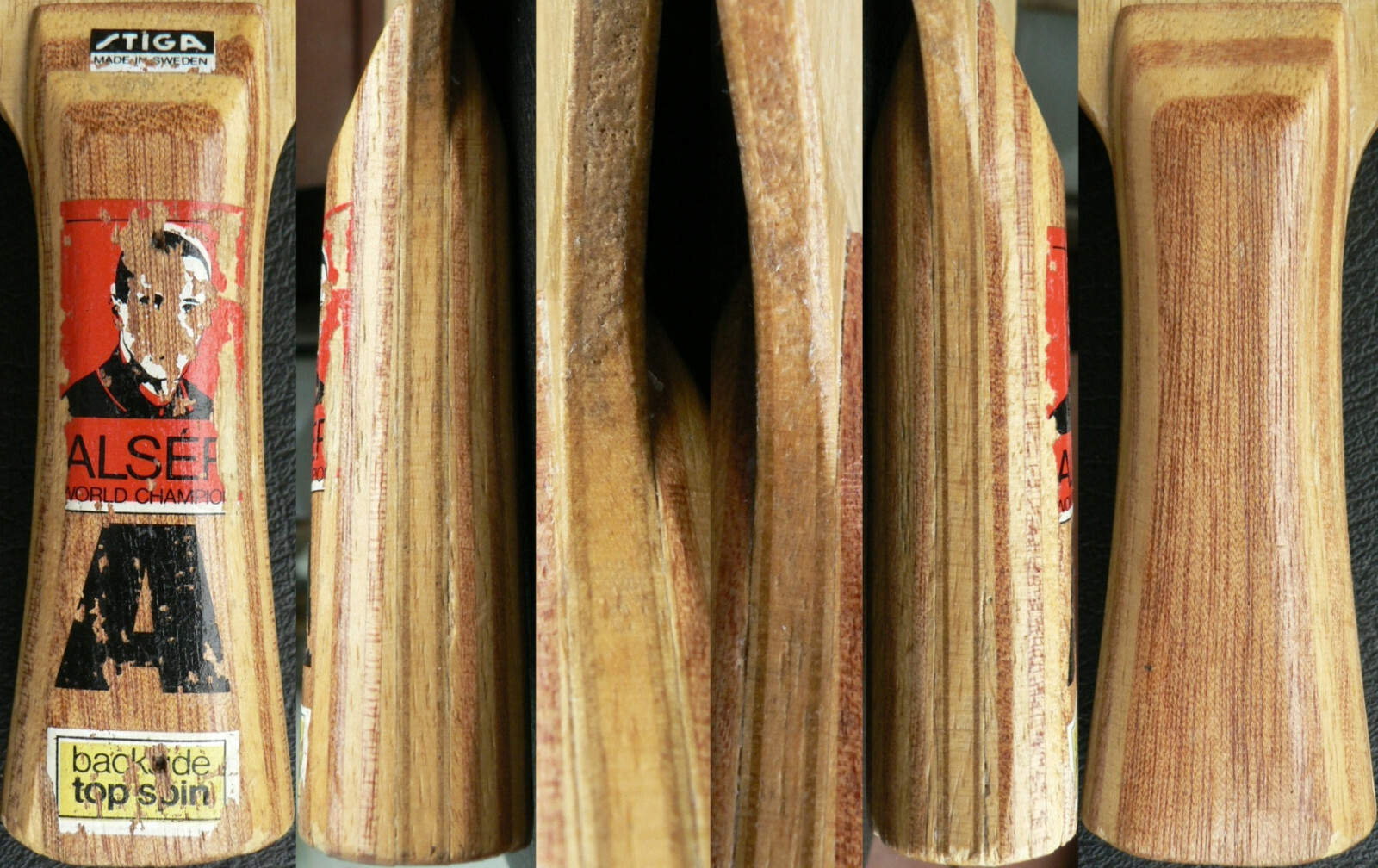 Stiga – Hans Alsér (FL) World Champion Tempo knapp > Off- 5ply ca.v ...