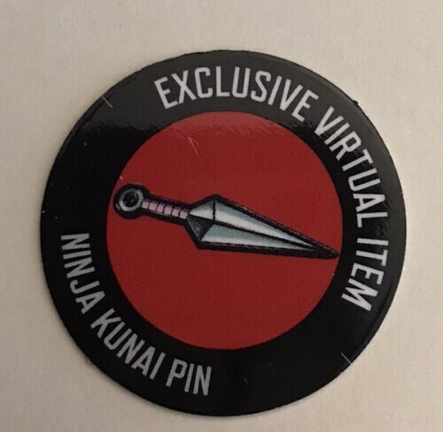 Roblox Series 12 Ninja Kunai Pin Virtual Item Code (E-DELIVERY) | eBay