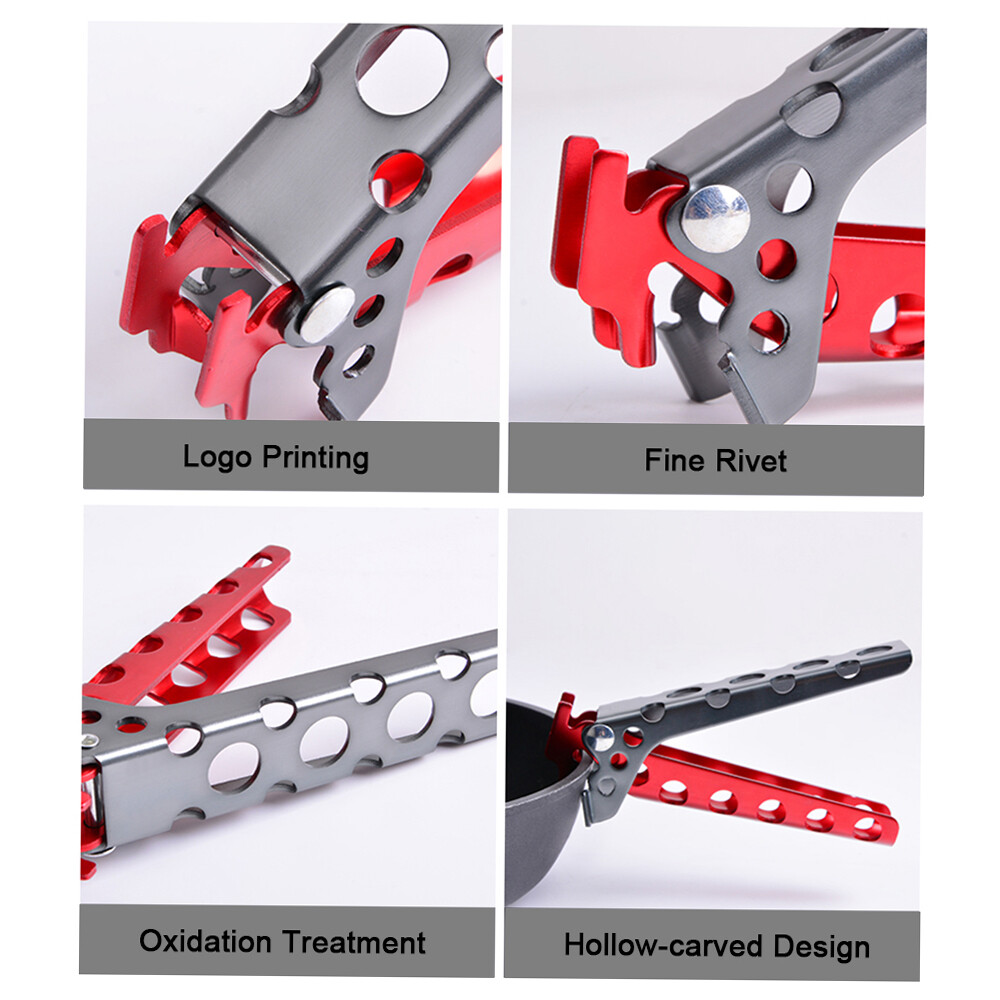 Pot Clamp Pan Handler Pot Lifter Cooking Gripper Camping Cookware P2E7 ...