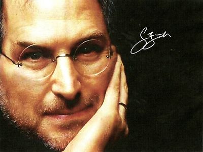 Steve Jobs ++ Autogramm ++ Apple Gründer ++ Computer Legende ...