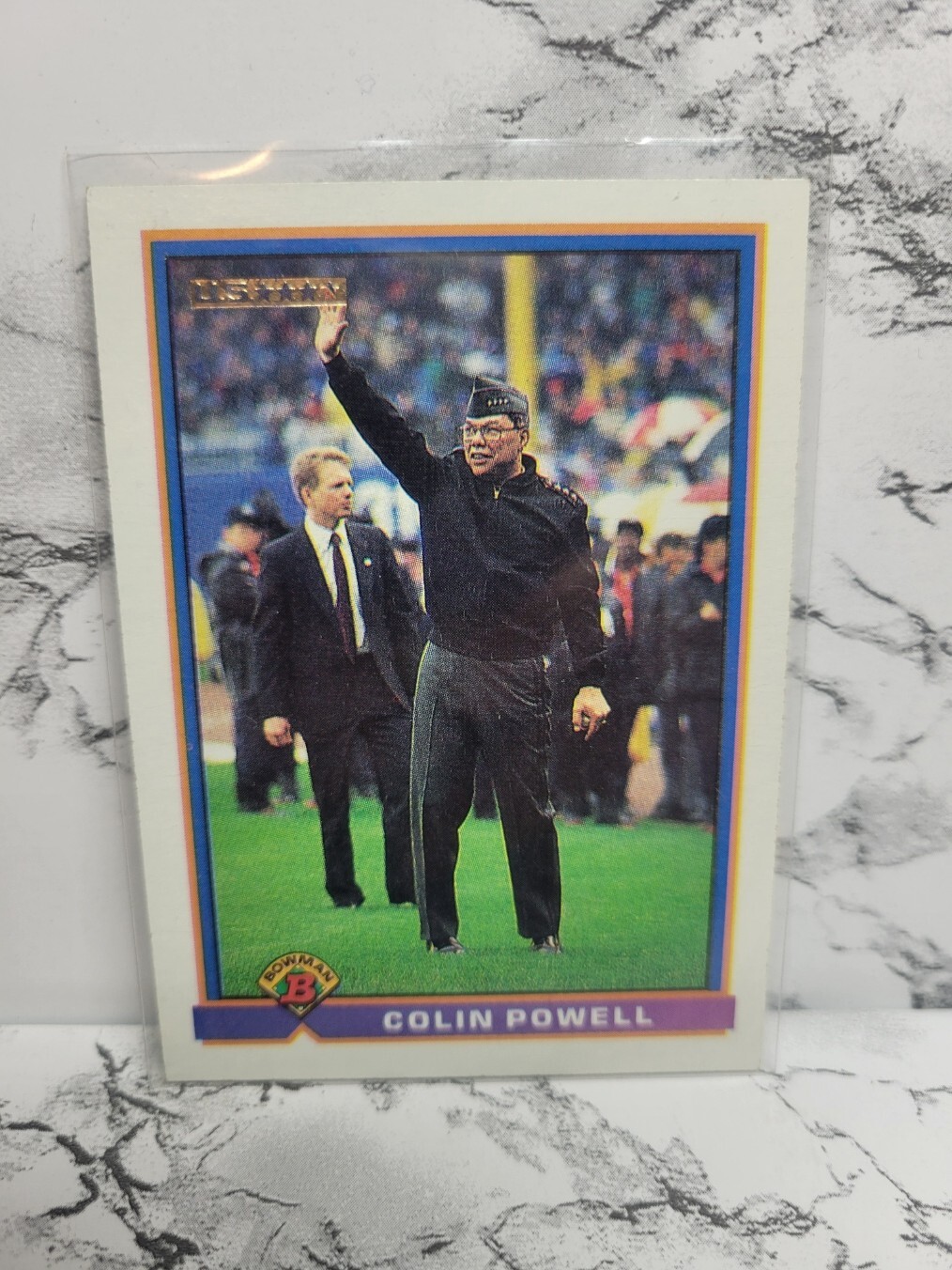 General Colin Powell 1991 Bowman Trading Card #533 American Hero Desert ...