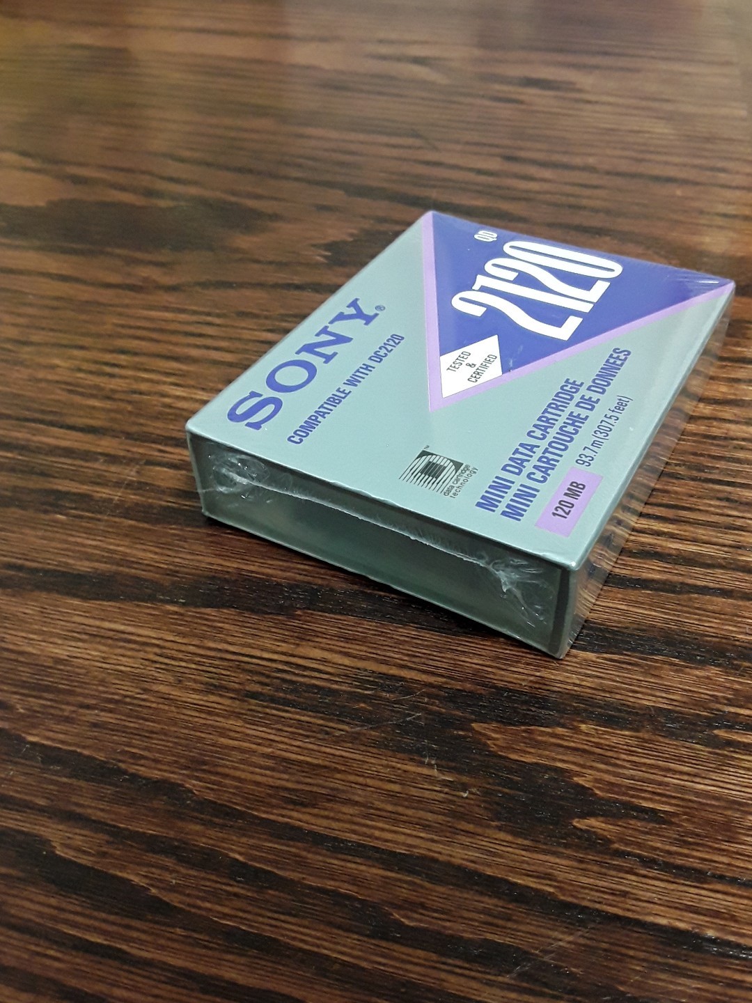 Sony QD 2120 QIC 80 Pre Formatted Mini Data Cartridge NOS for sale ...