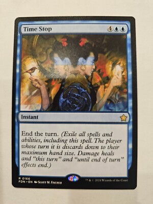 MTG - Time Stop Foundations #166 | eBay