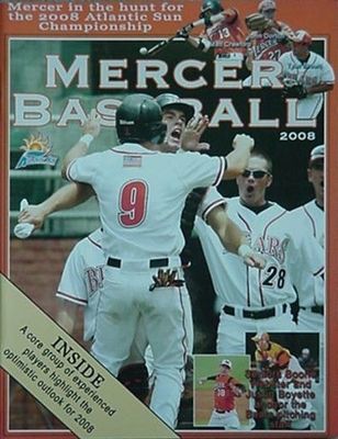 2008 MERCER BEARS BASEBALL MEDIA GUIDE | eBay