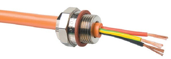 2x Nicote GENERAL PURPOSE CABLE GLANDS M20 Nickel Plated- 6-10.6mm Or ...