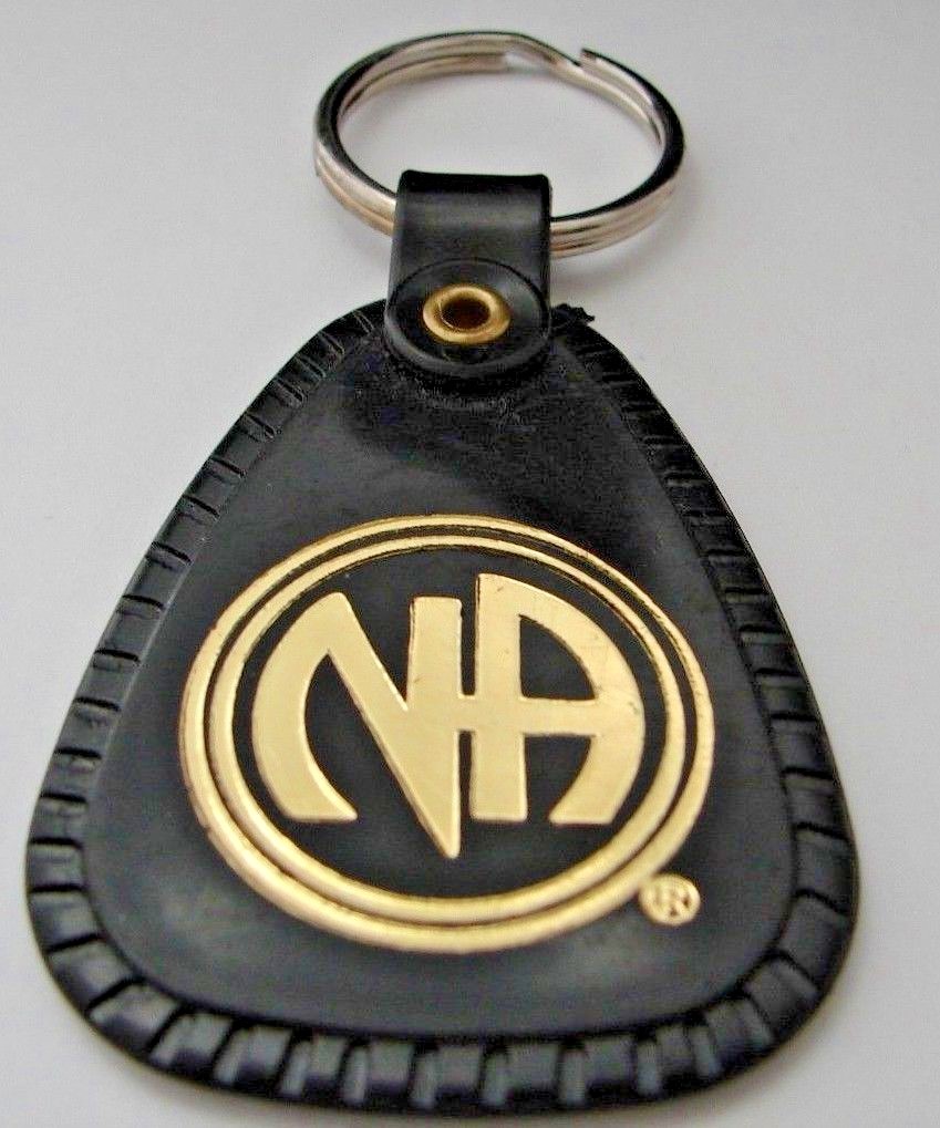 NARCOTICS ANONYMOUS NA BLACK KEY TAG MULTIPLE YEARS medallion Clean | eBay
