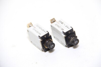 Word Electric 25 Amp Circuit Breaker Set (2), P/N: 507-225-101 ...