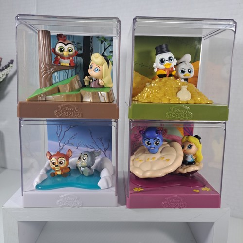 Lot Of 4 Disney Doorables Movie Moments Series 2 Ducktales Bambi Alice ...