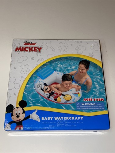 NEW-Bestway Mickey Watercraft Inflatable Pool Float Raft (6-18 Mth) | eBay