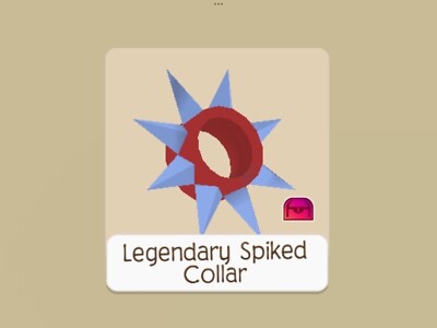 Animal Jam Play Wild Legendary Spiked Collar Party Themed (coloured ...