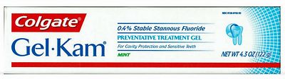 Colgate Gel Kam 0.4% Stannous Fluoride Gel 4.3 oz MINT __ | eBay