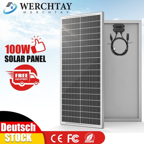 12V 100W Solar Panel Solar Panel Monocrystalline Solar Panel ...