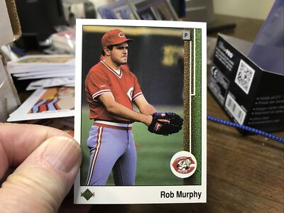 1989 Upper Deck Baseball Card #372 Rob Murphy | eBay
