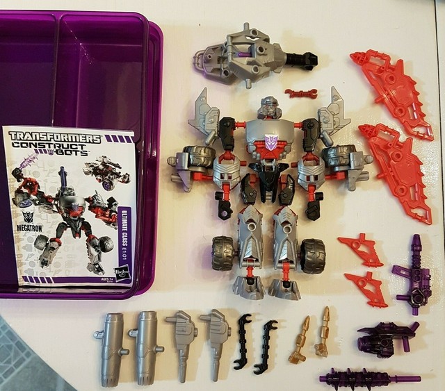 Transformers Construct Bots Megatron Ultimate Class Hasbro 1 Broken ...