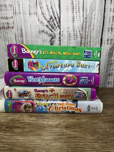 PBS VHS LOT Arthur Barney 7 Tapes Kids Cartoons | eBay