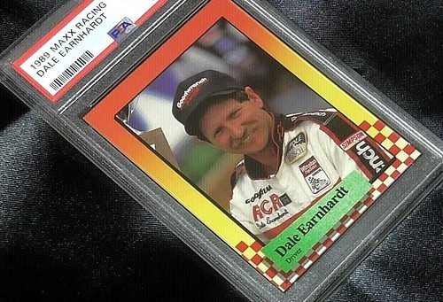 1989 MAXX RACING #3 DALE EARNHARDT ROOKIE CARD PSA 7 | eBay