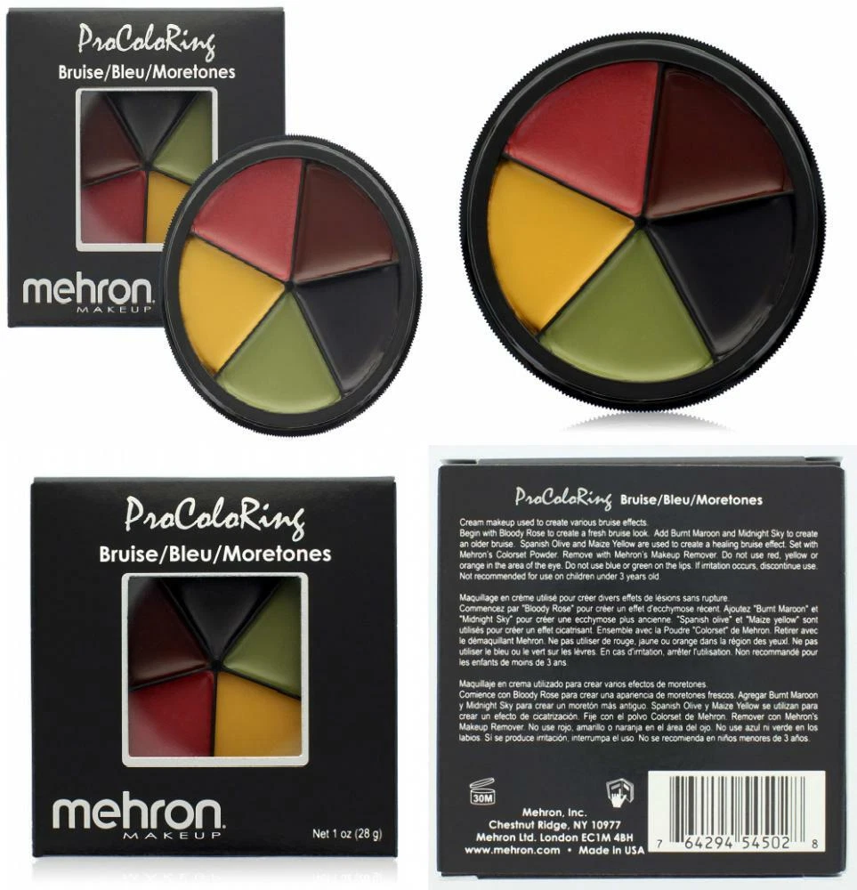 Mehron Bruise Makeup Wheel | Saubhaya Makeup