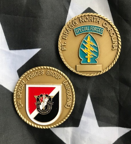 6th Special Forces Group Airborne SFG (ABN) Army Challenge Coin Fort ...
