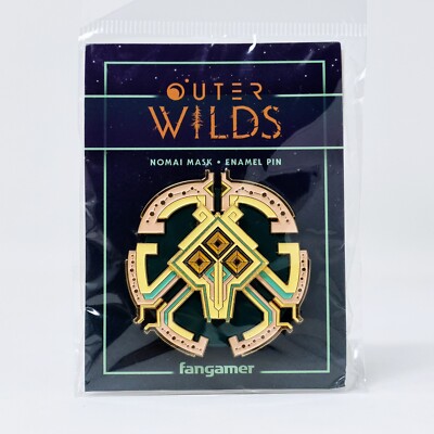 Outer Wilds Nomai Mask Enamel Pin on Pin | eBay