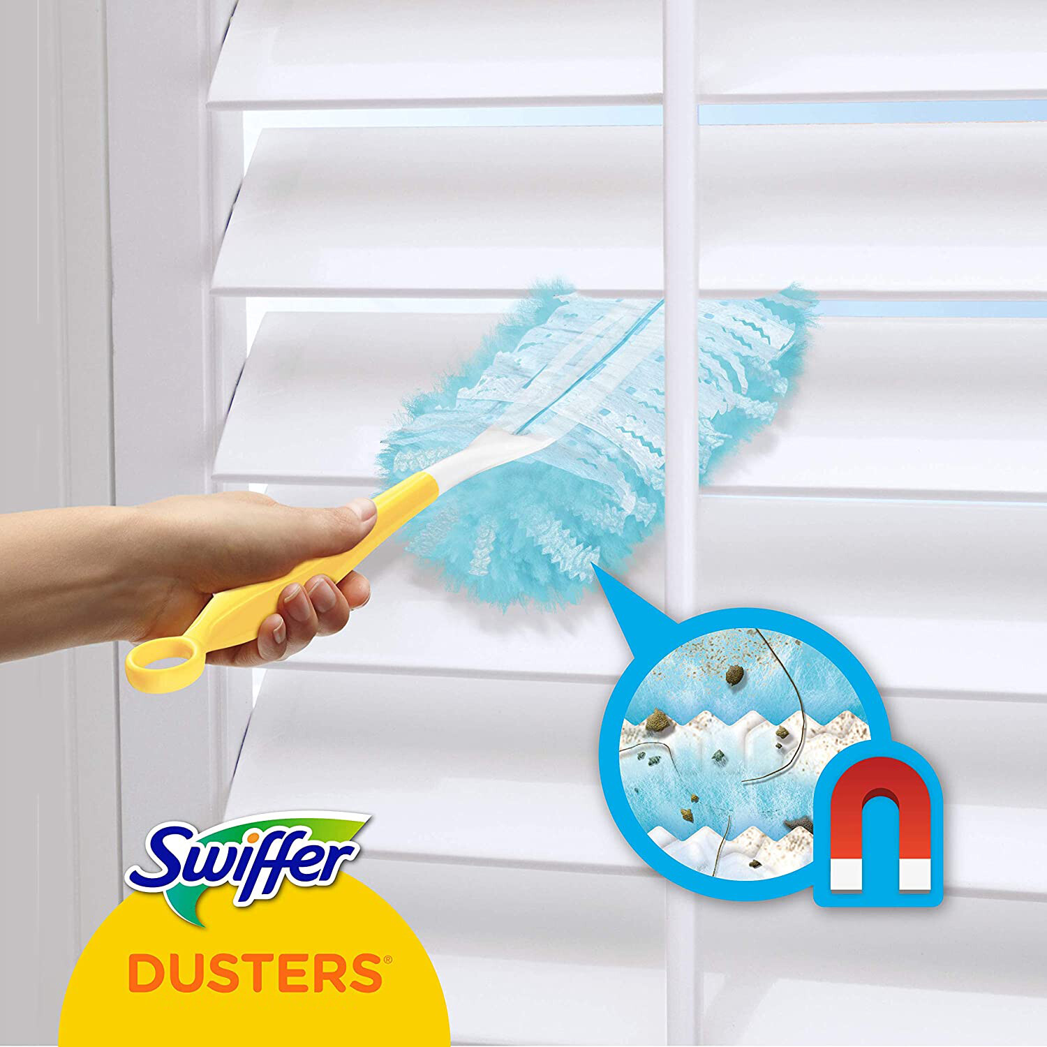 Swiffer Fluffy Dusters: 20 Dust Magnet Refills - MEGA PACK - Pledge ...